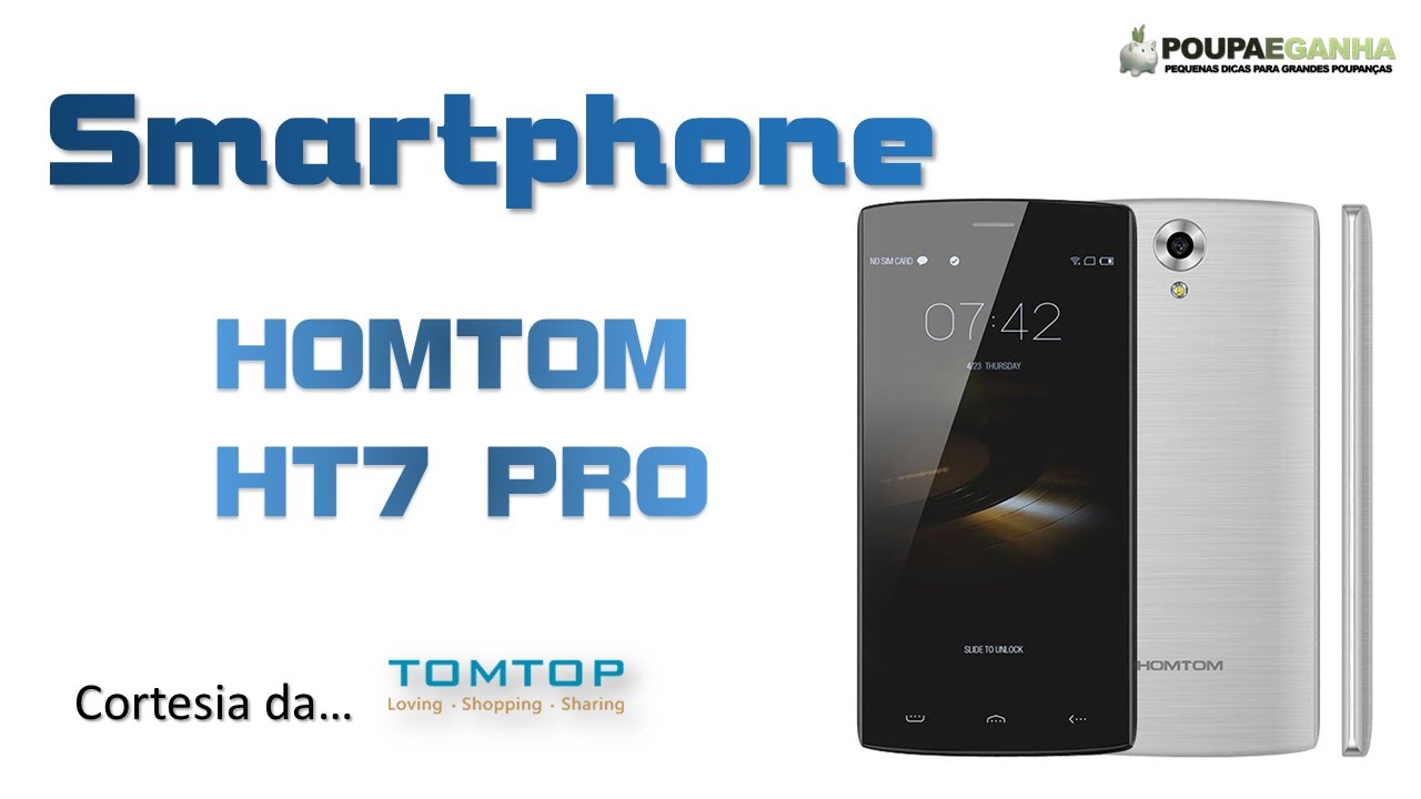 Smartphone Homtom HT7 PRO - YouTube