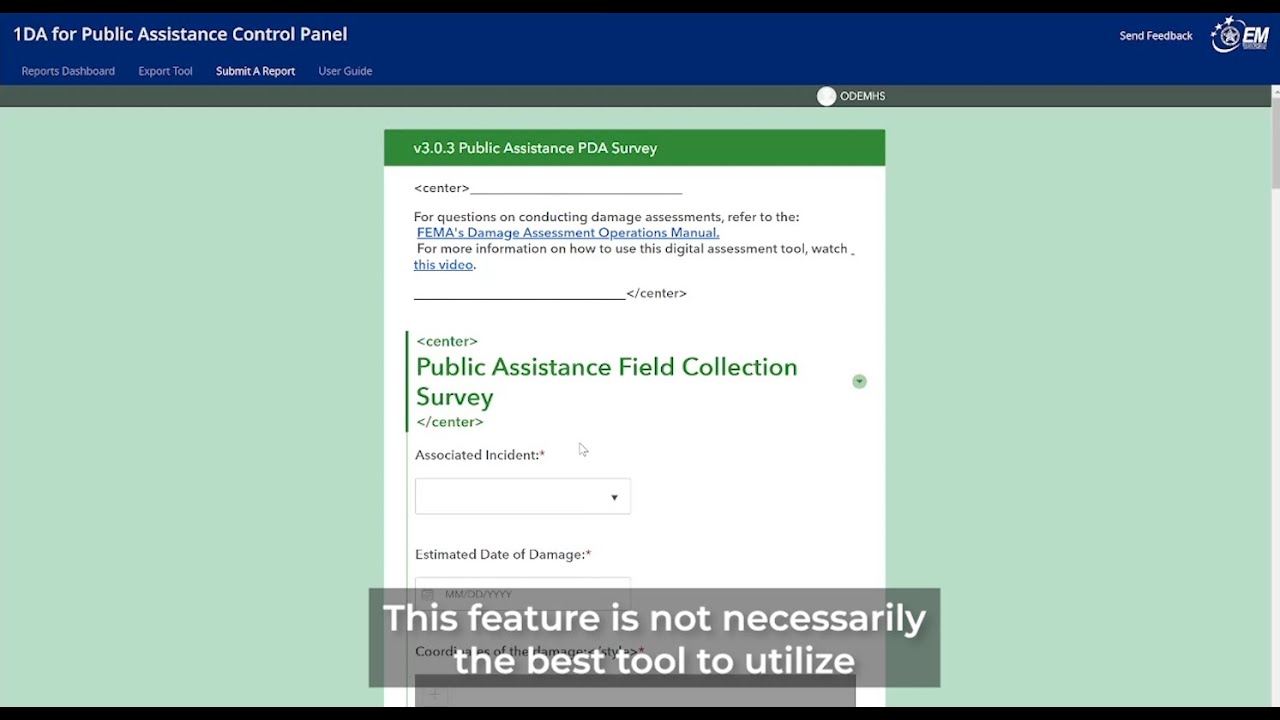 How To Use the 1DA for PA Control Panel - YouTube
