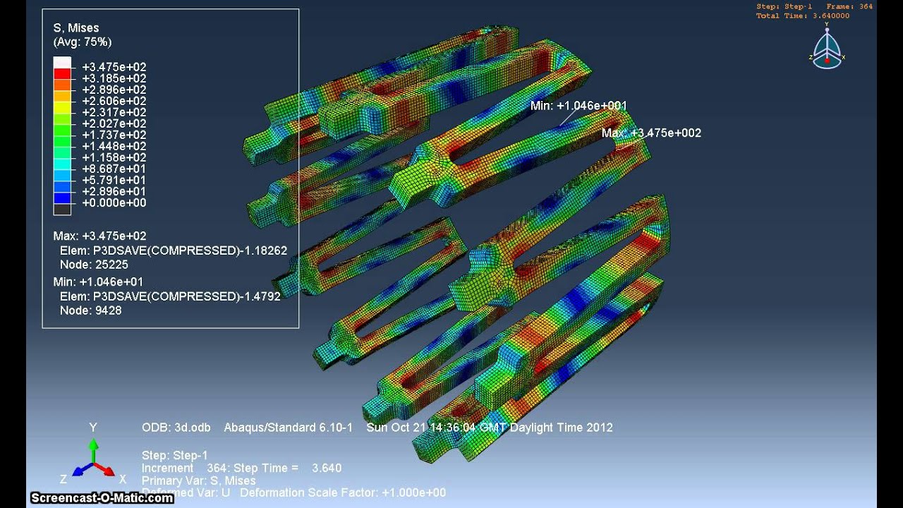 3-d Simulation of Heart Stent Deploy and Recoil - YouTube