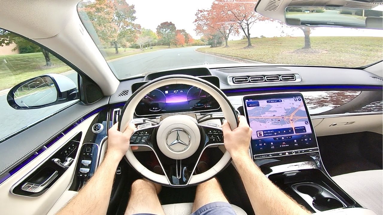 2022 Mercedes Benz S500: POV Drive, Impressions and ASMR - YouTube