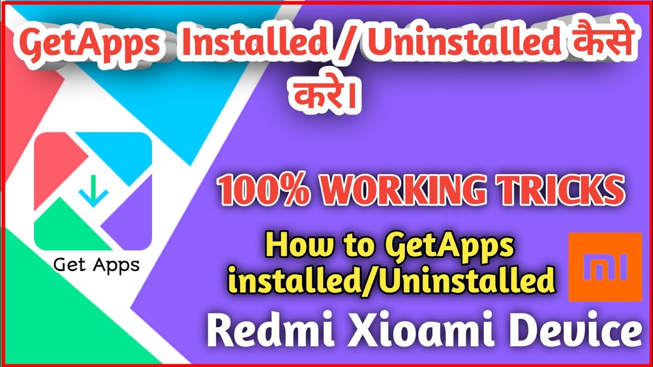 GetApps install / Uninstall Kaise Kare | How To Disabled Get Apps In ...