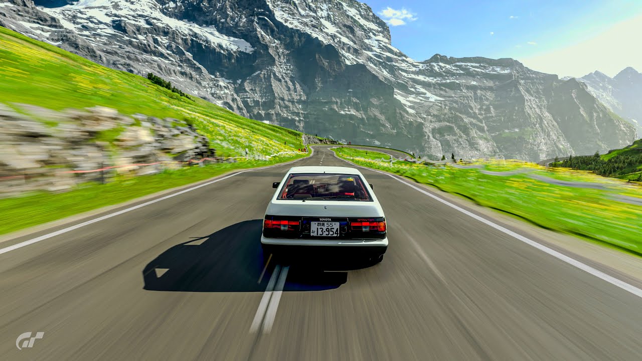 TOUGE RUN in TAKUMI FUJIWARA’S AE86 | Gran Turismo 7 - YouTube