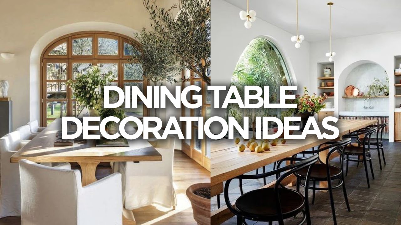 Creative Dining Table Decoration Ideas to Elevate Your Home ...