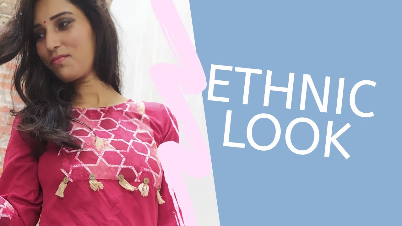 Ethnic makeup look - YouTube