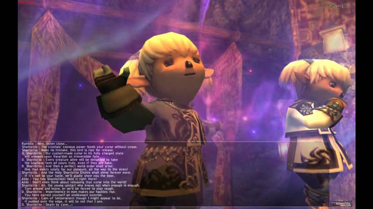 FFXI - A Shantotto Ascension Final Battle Opening Cutscene - YouTube