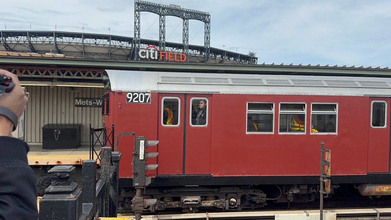 MTA REDBIRDS BACK IN ACTION ON THE 7 Train, New York Mets Opening ...