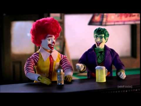 Robot Chicken - The Joker and Ronald McDonald - YouTube