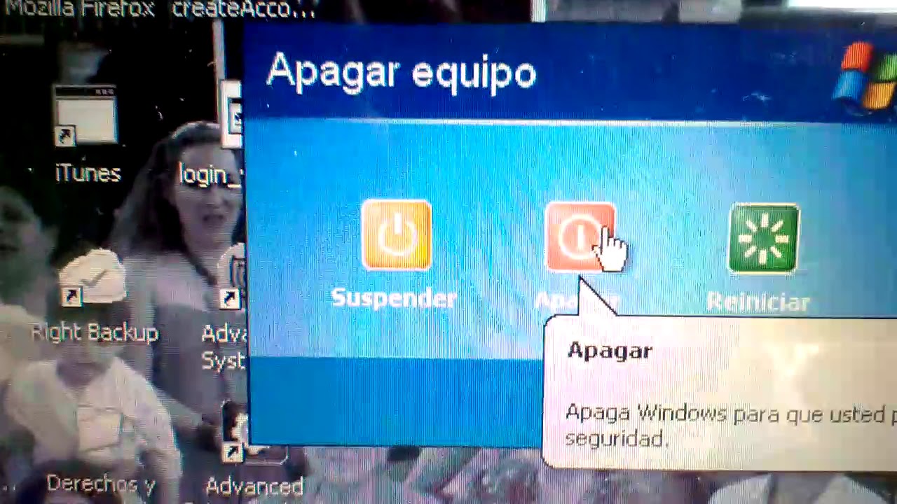 Cierre de Windows XP / Windows XP Shutdown - YouTube