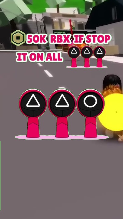 SQUID GAME DALGONA CHALLENGE #shorts #roblox - YouTube