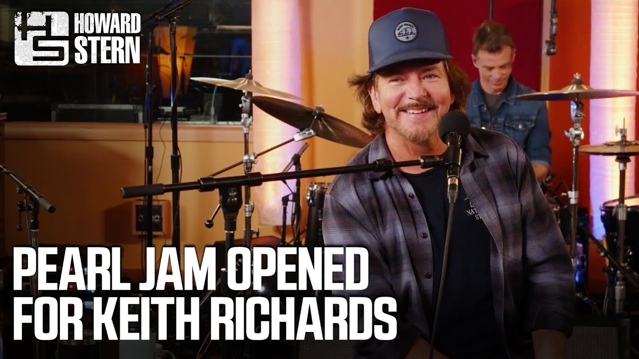 Pearl Jam Opened for Keith Richards - YouTube