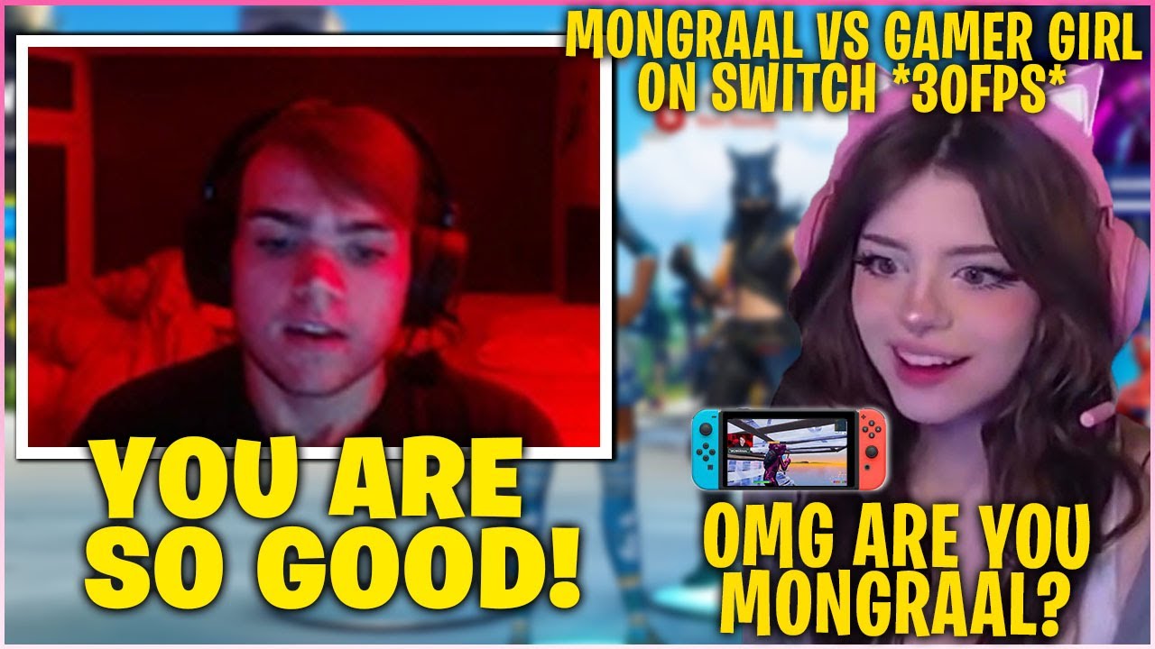 MONGRAAL *FLIRTS* With FRENCH GAMER GIRL In Creative Fills & Shows Off ...