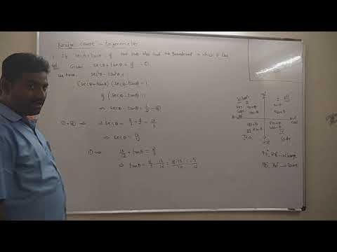 Bridge course : Basic trigonometry - YouTube