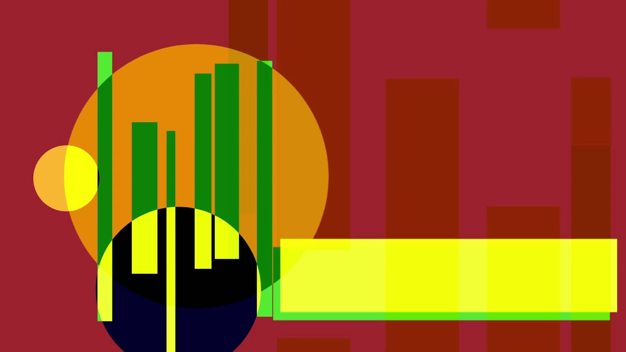 Moving shapes - HD simple animated background #12 - YouTube