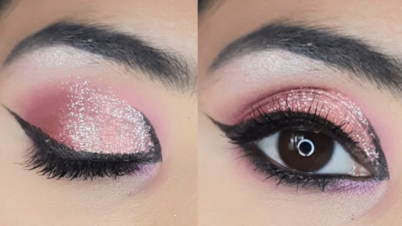 Easy Pink eyemakeup | Bridal eyeshadow tutorial - YouTube