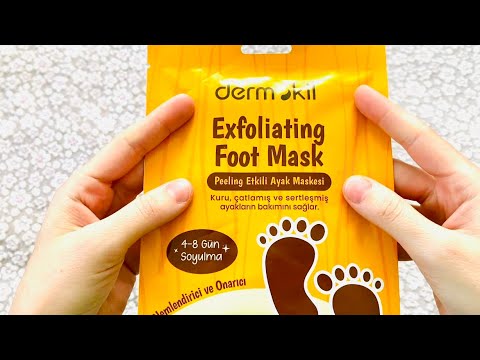 Dermokil Soyulan Ayak Maskesi Harika Sonuç🤩Peeling Foot Mask