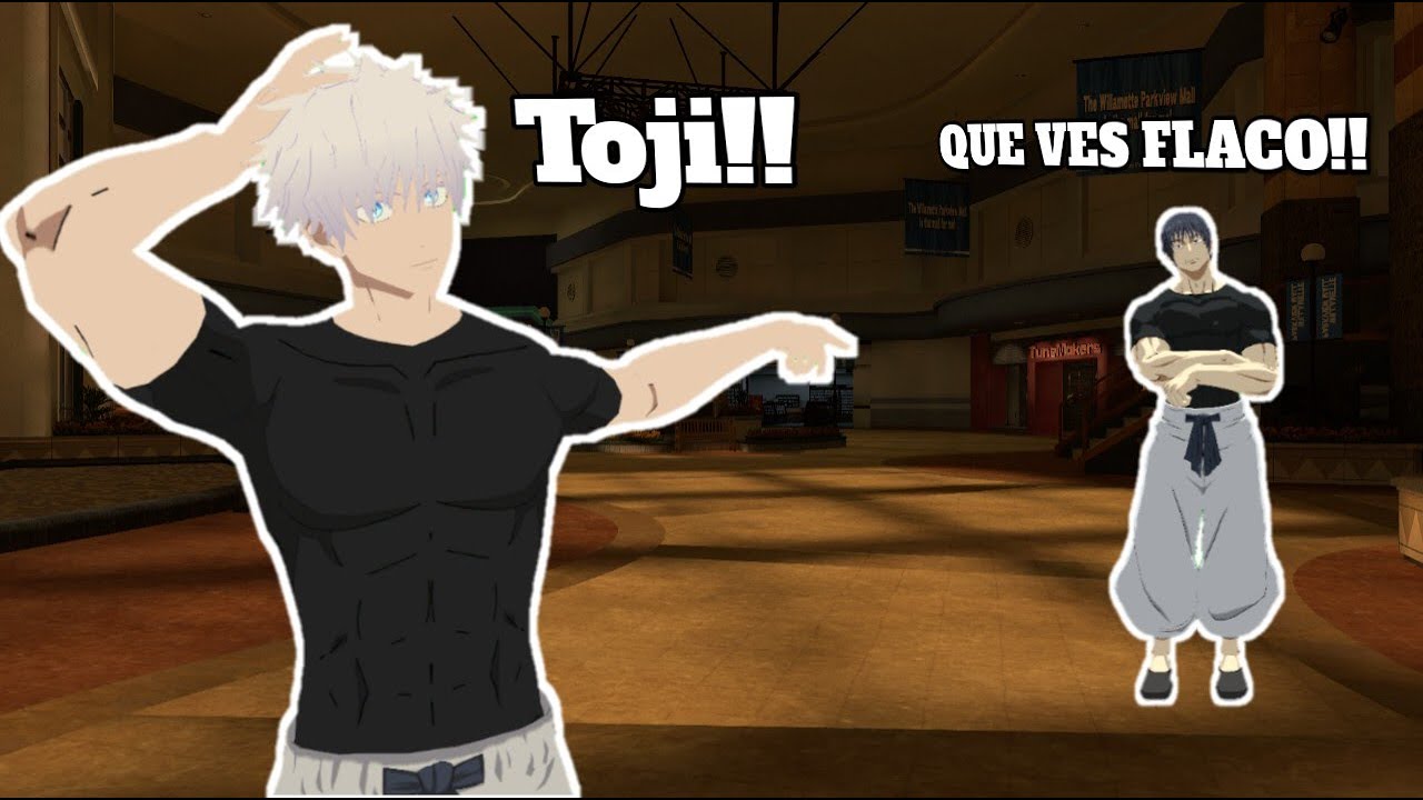 Gojo y Toji Pelean | Chambeador Supremo | VRCHAT | JUJUTSU KAISEN - YouTube