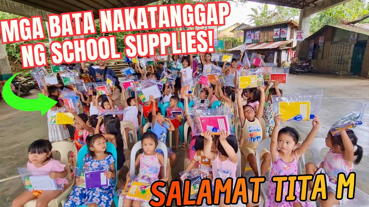 BATCH 1 || PAMIMIGAY NG SCHOOL SUPPLIES‼️ - YouTube