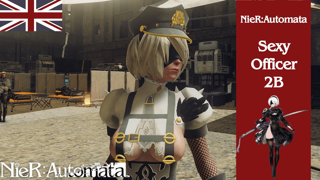 Let's change 2B's Outfit - 2B, the sexy Police Lady- NieR: Automata mod - YouTube