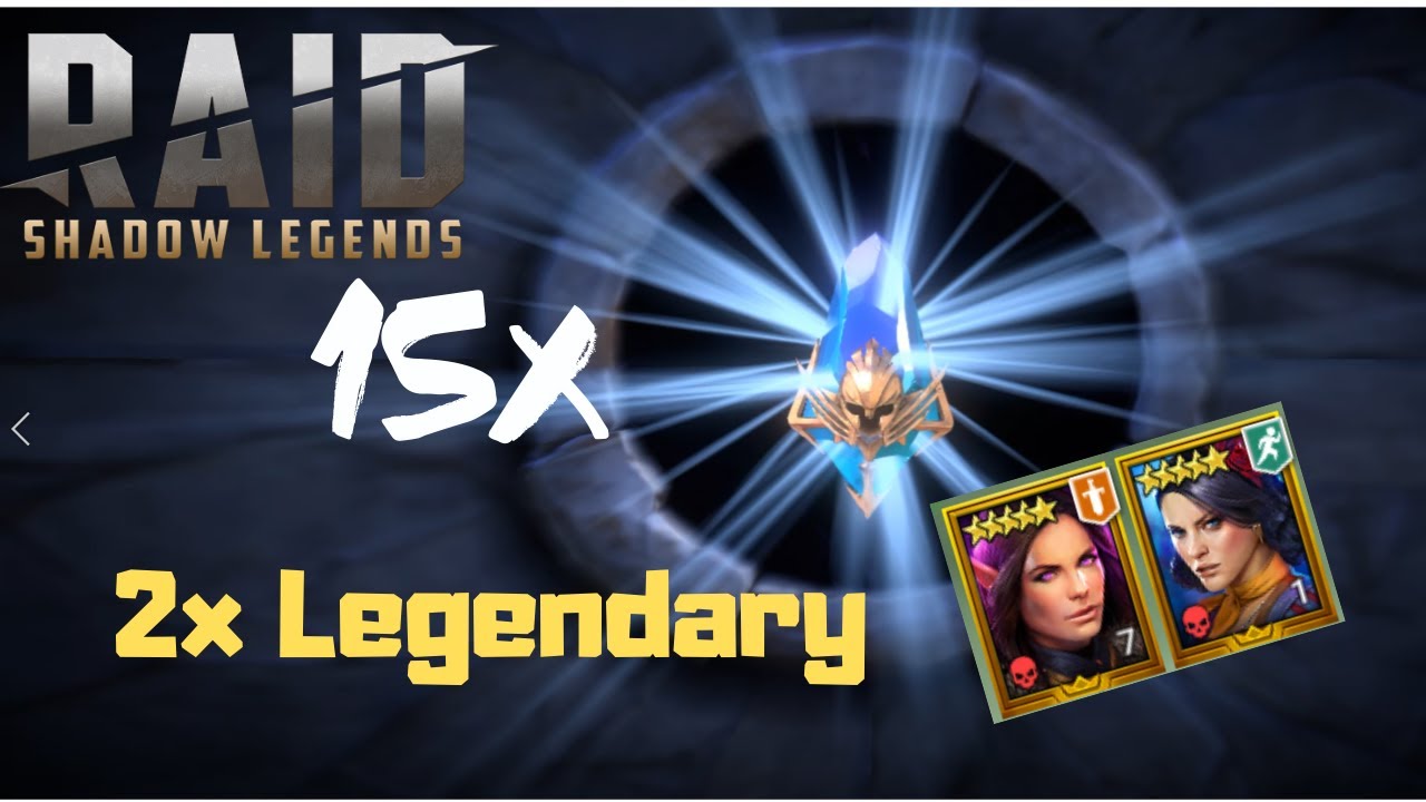 OPEN 15 Ancient Shard- RAID: Shadow Legends (Hit 2x Legendary and 1 ...