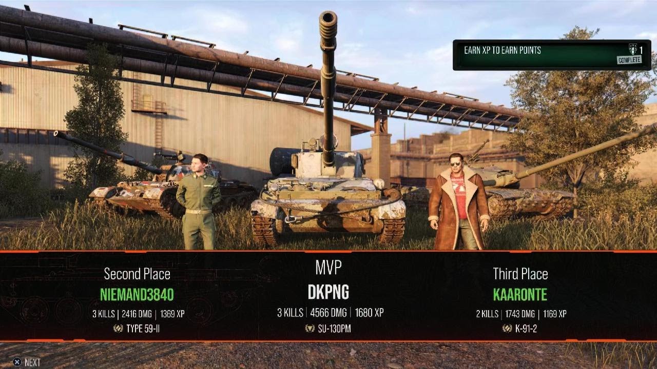 World Of Tanks Console Su 130pm 4 6k Direct 3 Kills Paper Td In