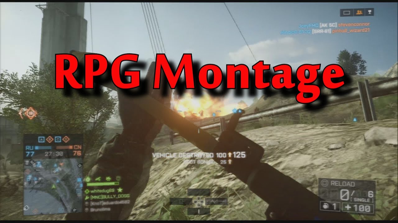 Battlefield 4 RPG Montage - YouTube