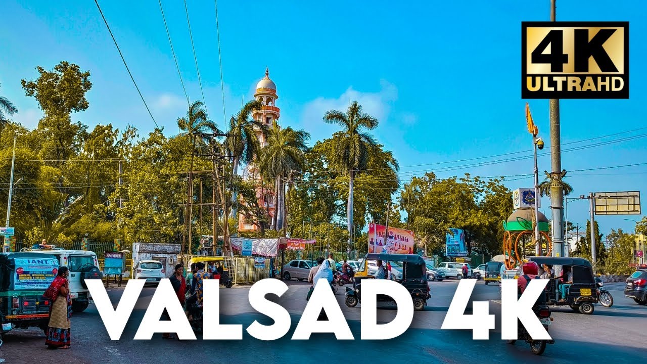 Valsad City 4K Quality Drive Tour. - YouTube