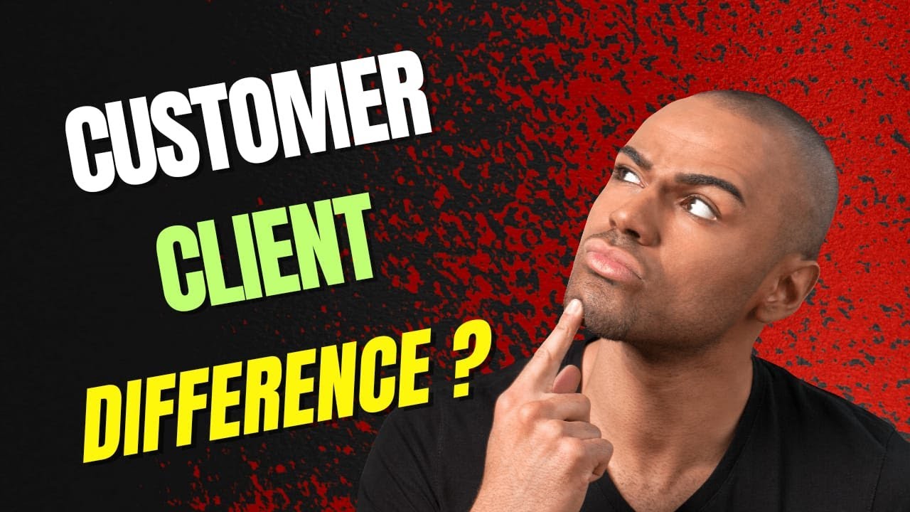 What is difference between customer and client | Sales Interview ...