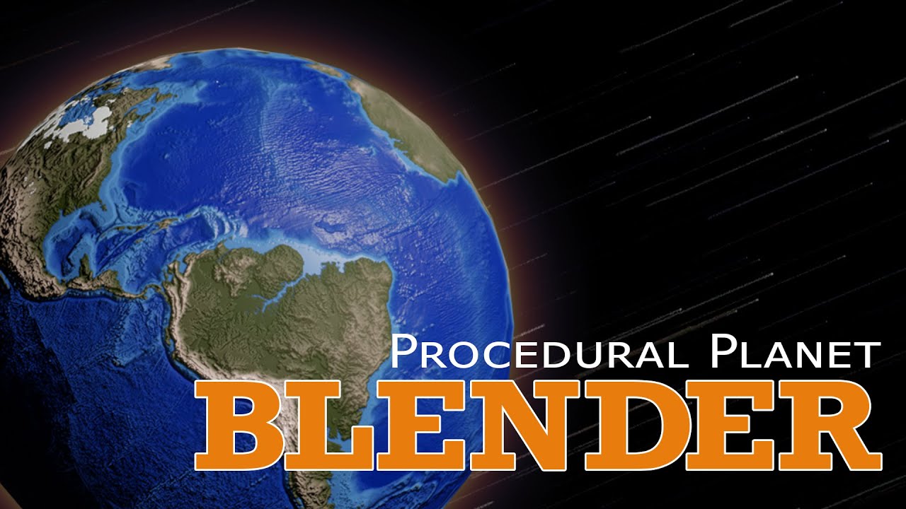 Procedural Planet in Blender | Adding Color - YouTube