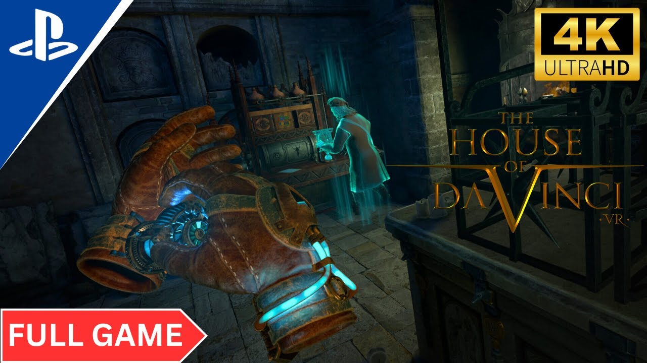 THE HOUSE OF DA VINCI VR Gameplay Walkthrough FULL GAME [Full HD, No ...