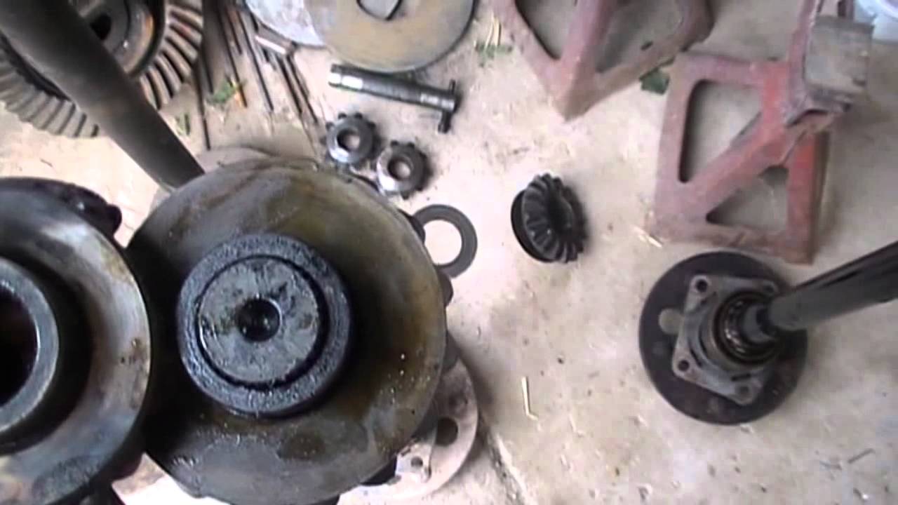 Gm hybrid 10 bolt 12 bolt rear axle build for derby car Part 1 - YouTube