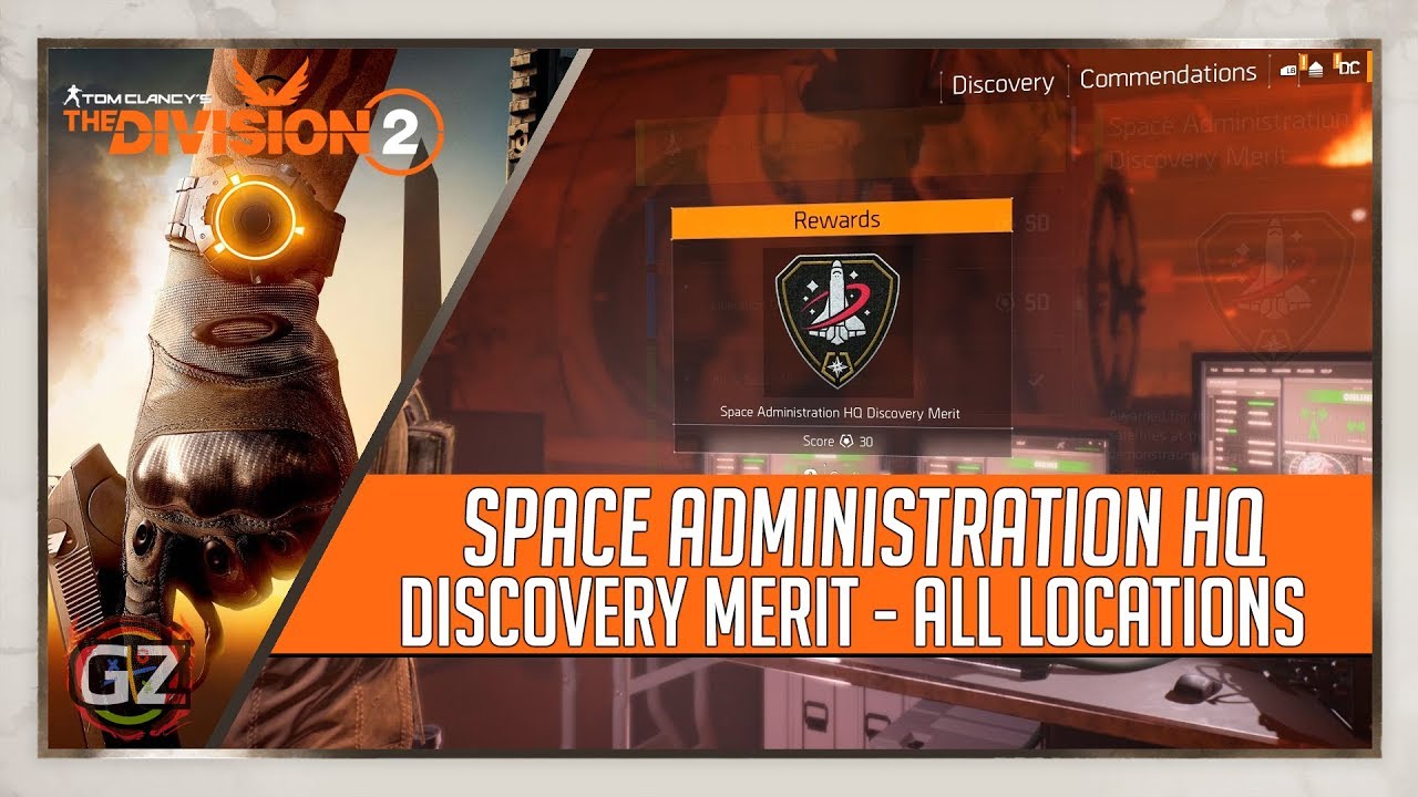 The Division 2 | Space Administration HQ | DISCOVERY MERIT - ALL ...