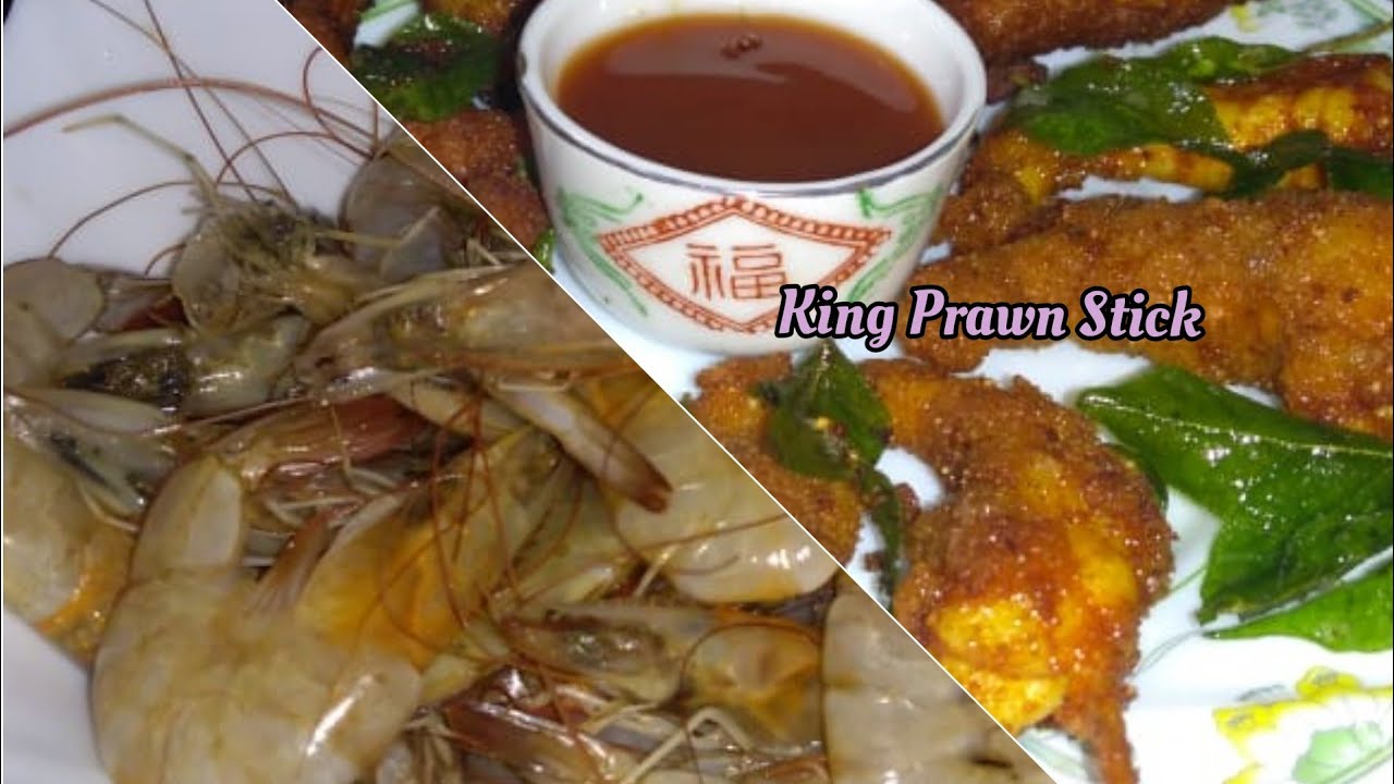 Crispy Prawn Stick || Party Starter || King Shrimp Skewers || Prawn ...