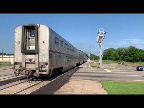2023-07-04e Amtrak #22 Texas Eagle Eastbound - YouTube