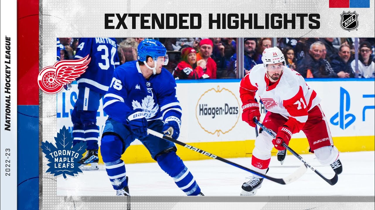 Detroit Red Wings vs. Toronto Maple Leafs Apr 2, 2023 HIGHLIGHTS - YouTube