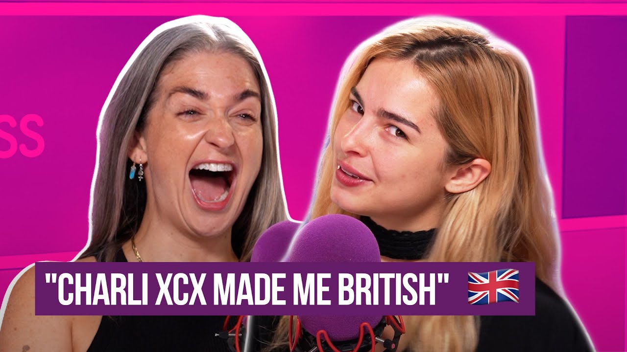 CHARLI XCX TAUGHT ADDISON RAE TO BE BRITISH | KISS - YouTube