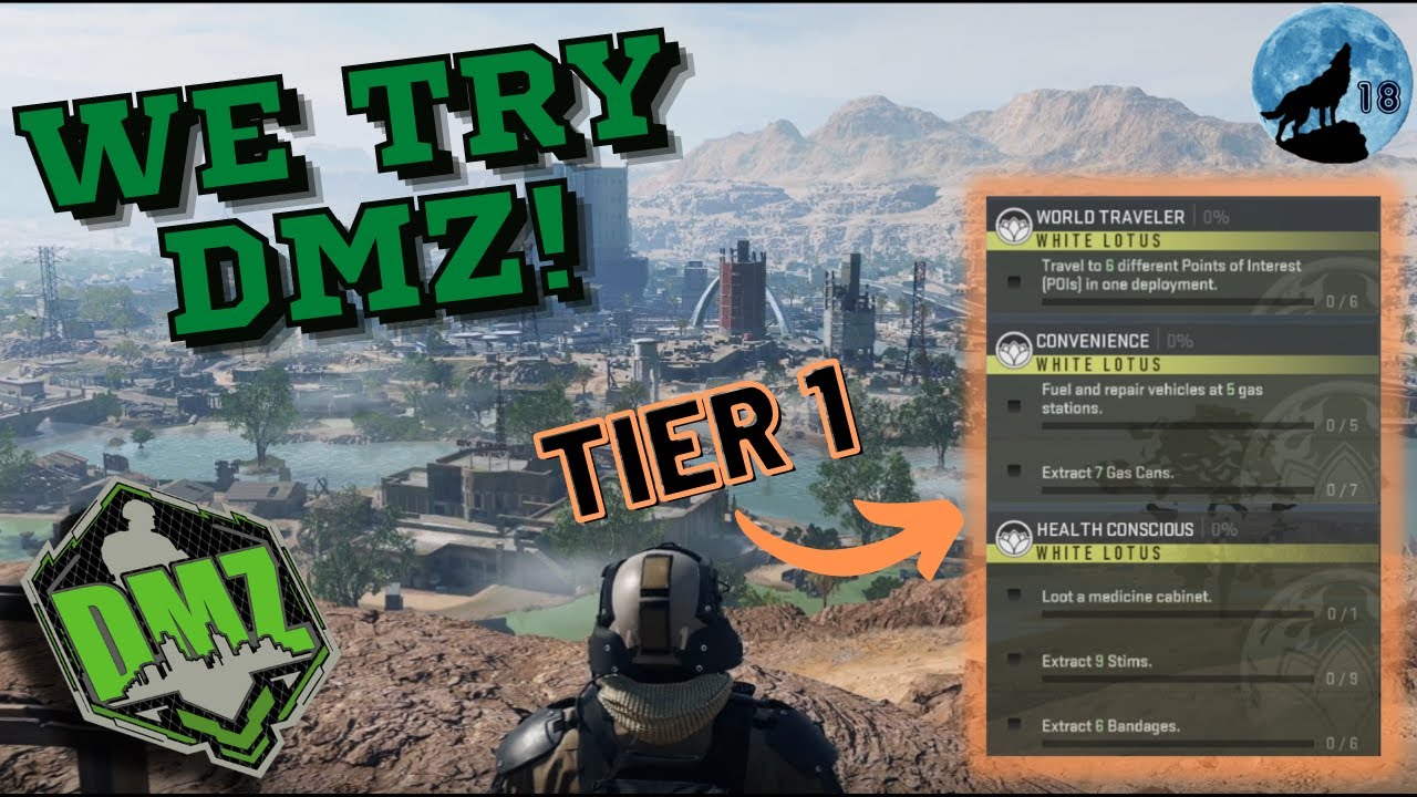 We Try Out DMZ! - MWII DMZ (Part 1) - YouTube