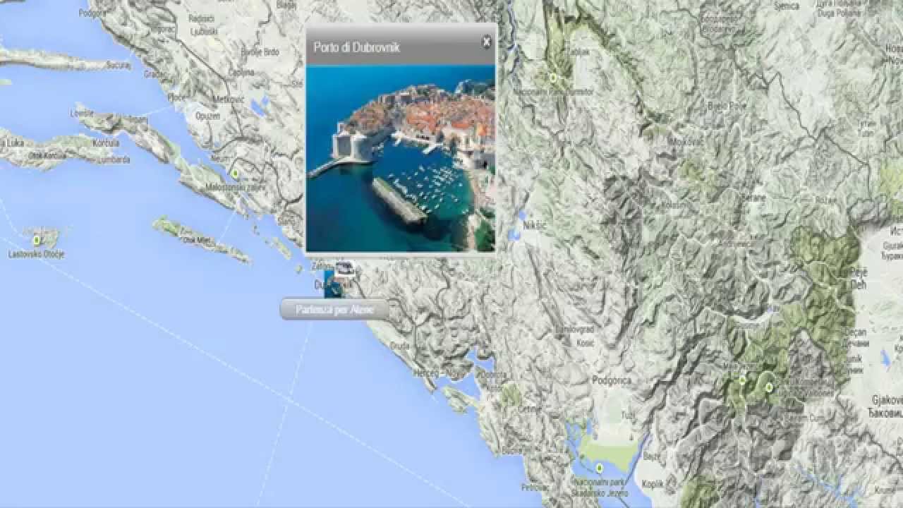 Creare mappe animate con Animaps - YouTube