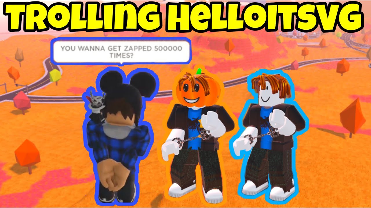 Trolling HelloItsVG in Roblox Jailbreak! - YouTube