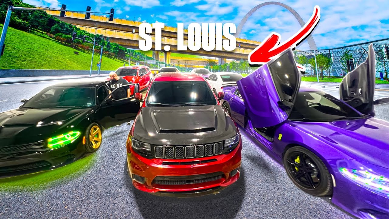 SRTS & TRACKHAWKS TERRORIZE ST.LOUIS🙀 WITH @shewantsthezeee & @shayv815 ...