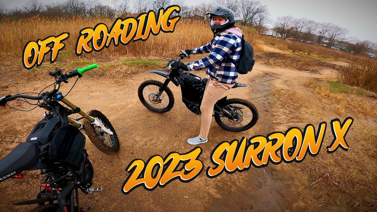 He Took His NEW 2023 SURRON X OFFROADING! - YouTube
