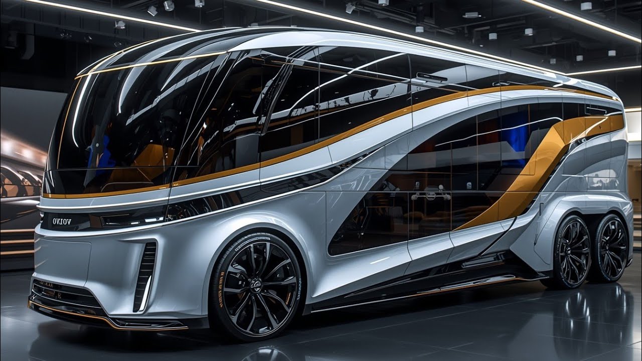 “Volvo Futuristic Luxury Motorhome | Ultra Modern Double Decker RV 2025 ...
