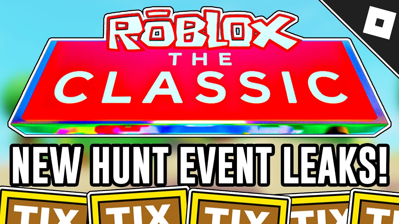 NEW CLASSIC THEMED HUNT EVENT COMING SOON?! (THE CLASSIC EVENT LEAKS ...