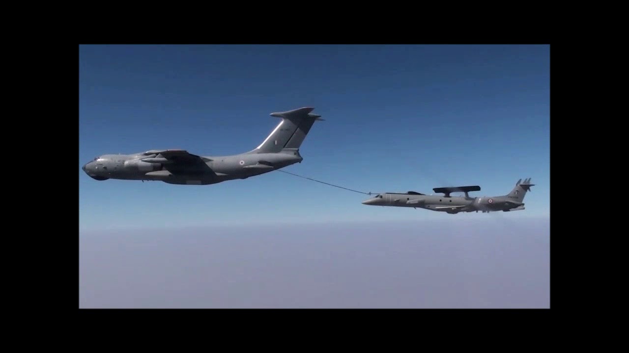 IAF Achieves Milestone In AAR On Transport Aircraft - YouTube