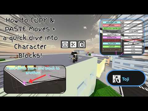 How to COPY & PASTE Moves + a quick dive into Character Blocks ...
