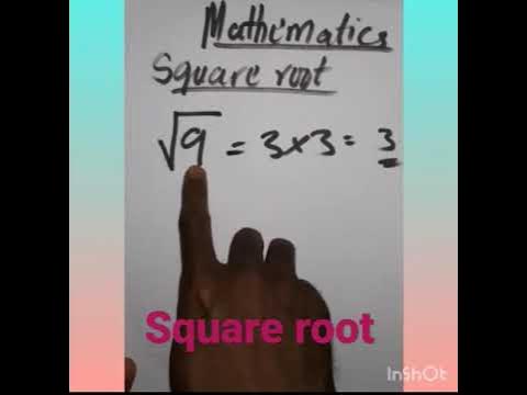 CALCULATING SQUARE ROOT - YouTube