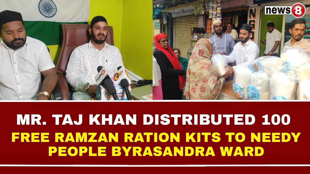 Mr. Taj Khan Distributed 100 Free Ramzan Ration kits to Needy People ...