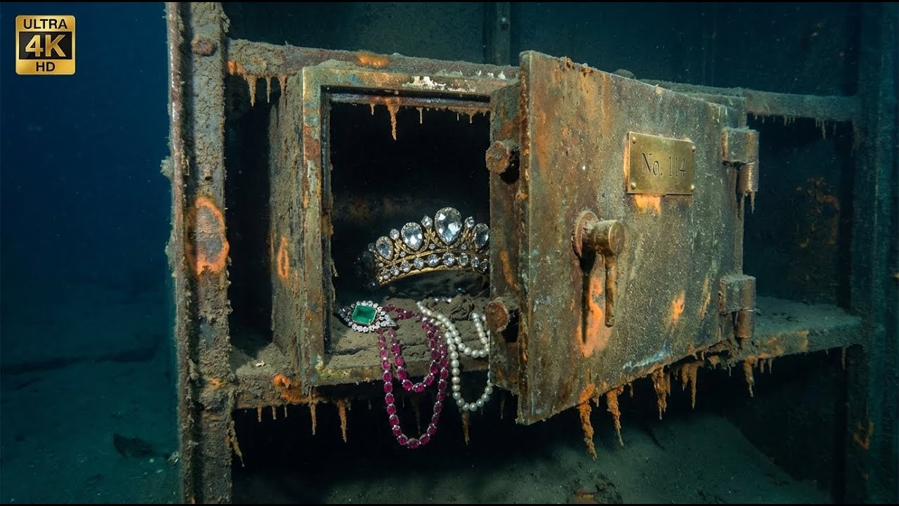 112 Years Later Inside Titanic's Safe Deposit Room — Where Valuables ...