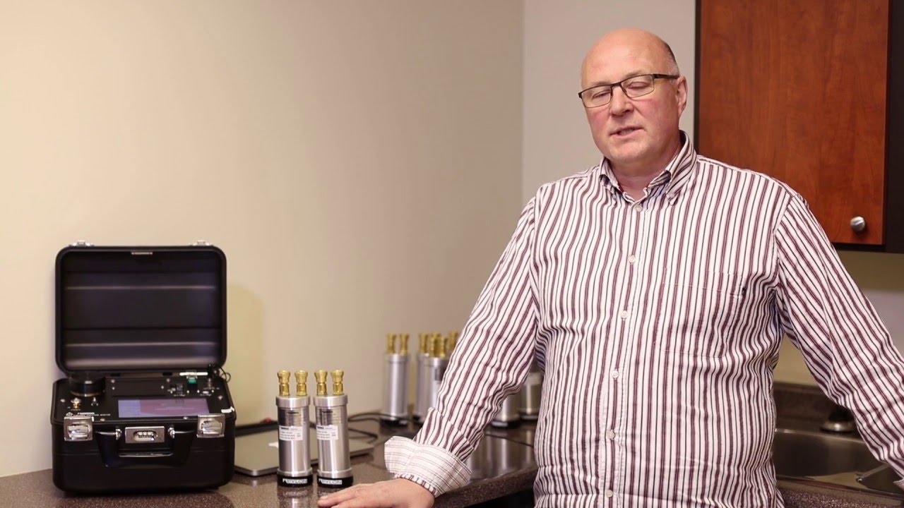 Radon - Grab Sample Air Test - Radon Corp - YouTube