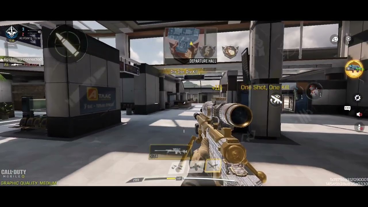 Terminal wallbang | Computer desk to cockpit plane (CODM) - YouTube