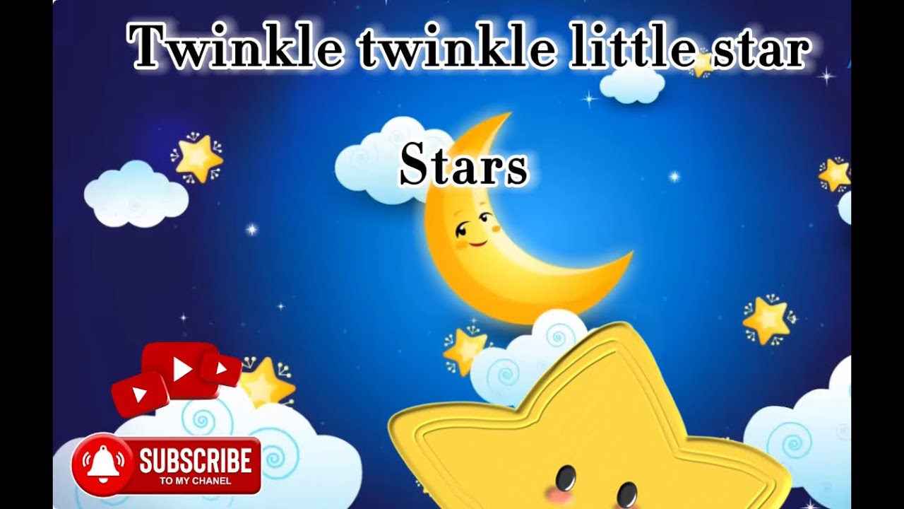 NEW nursery rhymes |Twinkle twinkle little star | kids cartoon - YouTube